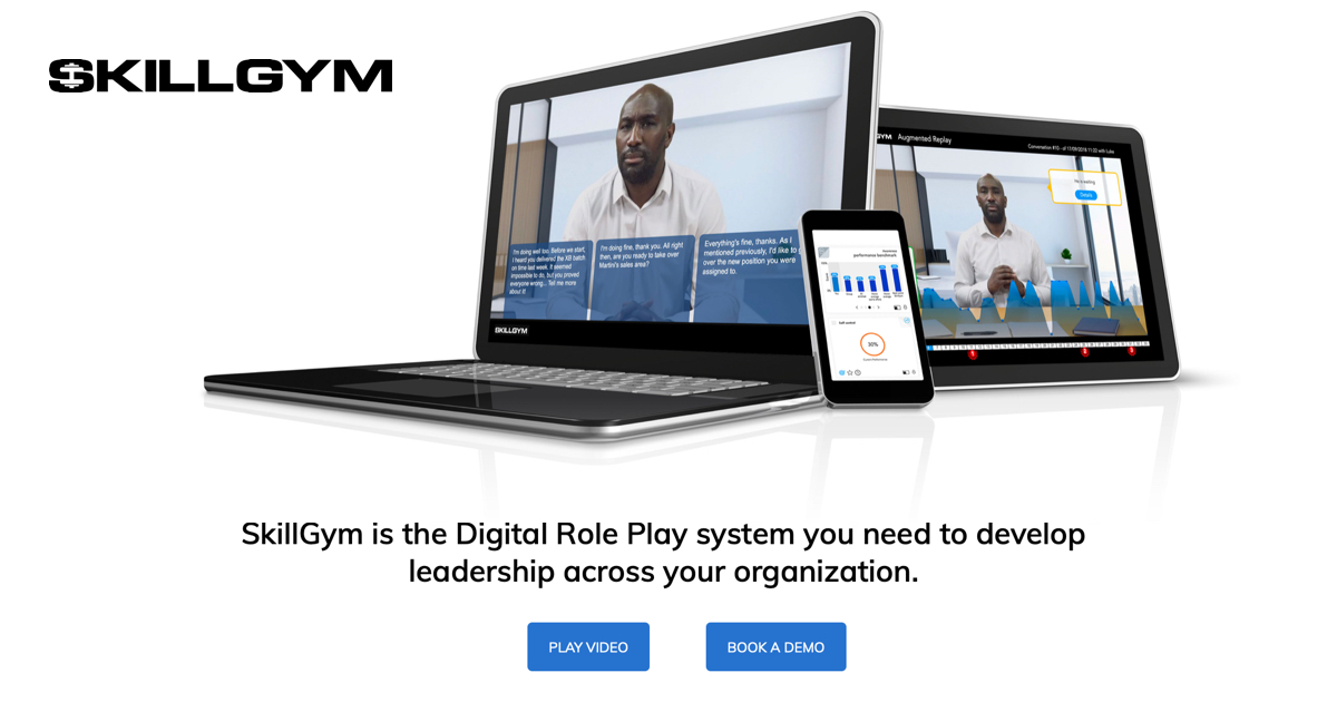 SkillGym: Practice the Conversations that Matter using Digital Role Play